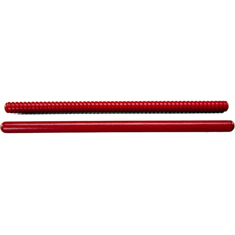 Rhythm Band Rhythm Sticks - 10, Red, 1 Fluted, 1 Plain | Walmart Canada