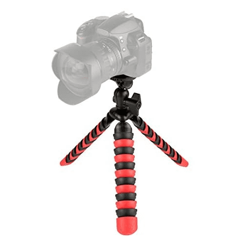 Vivitar Large Rubbarized Spider Tripod, Extends 12 inches and rotates ...