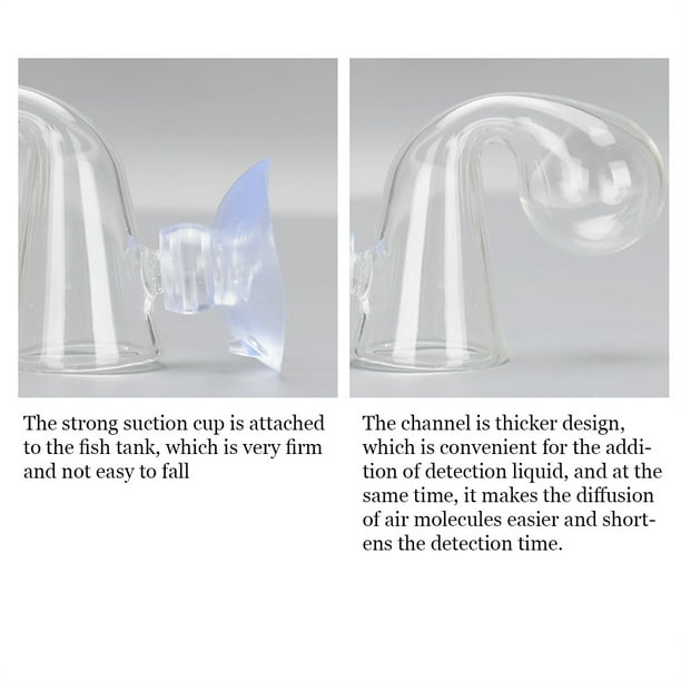 CO2 Indicator Tester Carbon Dioxide Solution Glass Drop Checker Kit ...