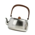 Cuticate Pure Titanium Teapot Fits Ceramic Cooktop Tea Kettle for Home ...