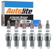 Autolite XS4092 Xtreme Sport Spark Plugs, 6 pc, Ignition Upgrade, Fuel ...