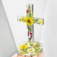 Standing Cross Silicone Mold with Base - 3D Two-Part Mold for Epoxy ...