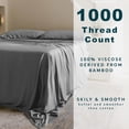 100% Viscose derived from Bamboo 4PC Sheet Set - 1000 Thread Count ...