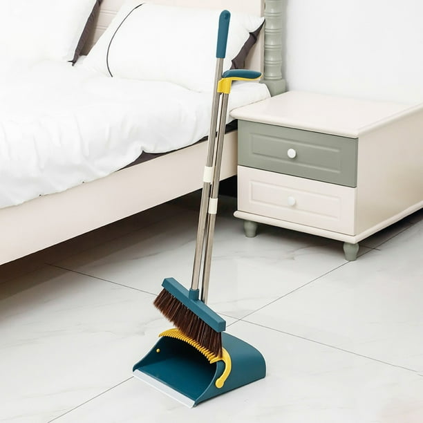 TIMIFIS Broom Brooms And Dustpan Set, Cleaning Supplies Brooms And ...