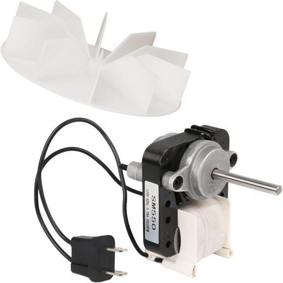 Fan Assembly and Grille for Broan Nutone 50 cfm Mosts Models 670, 671 ...