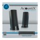 Digital Innovations 4330200 AcoustiX Speaker System 2.0 USB Desktop ...
