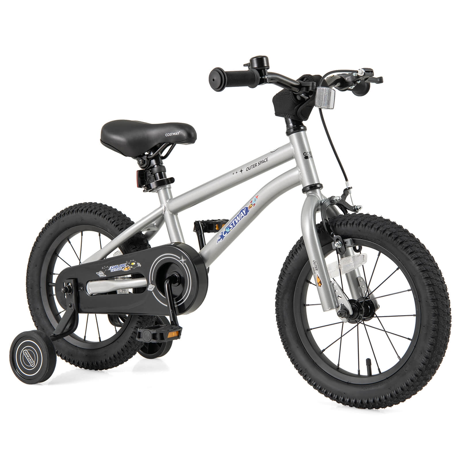 Click here for Costway 14-Inch Kids Bike For 3-5 Years Old With A... prices