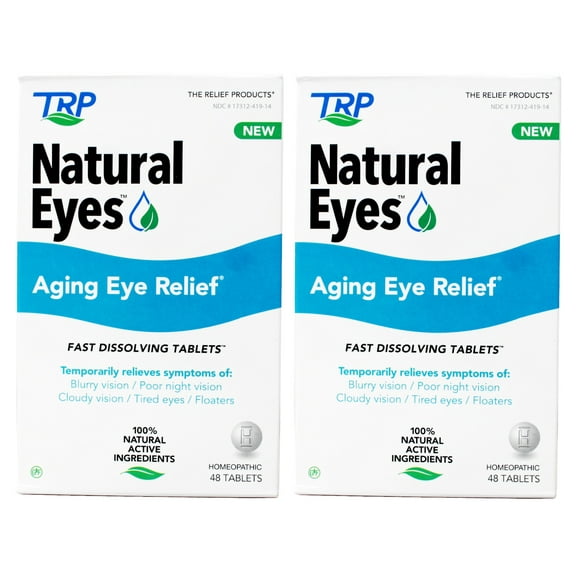 Natural Eyes Pink Eye Relief Fast Dissolving Tablets, Temporarily ...
