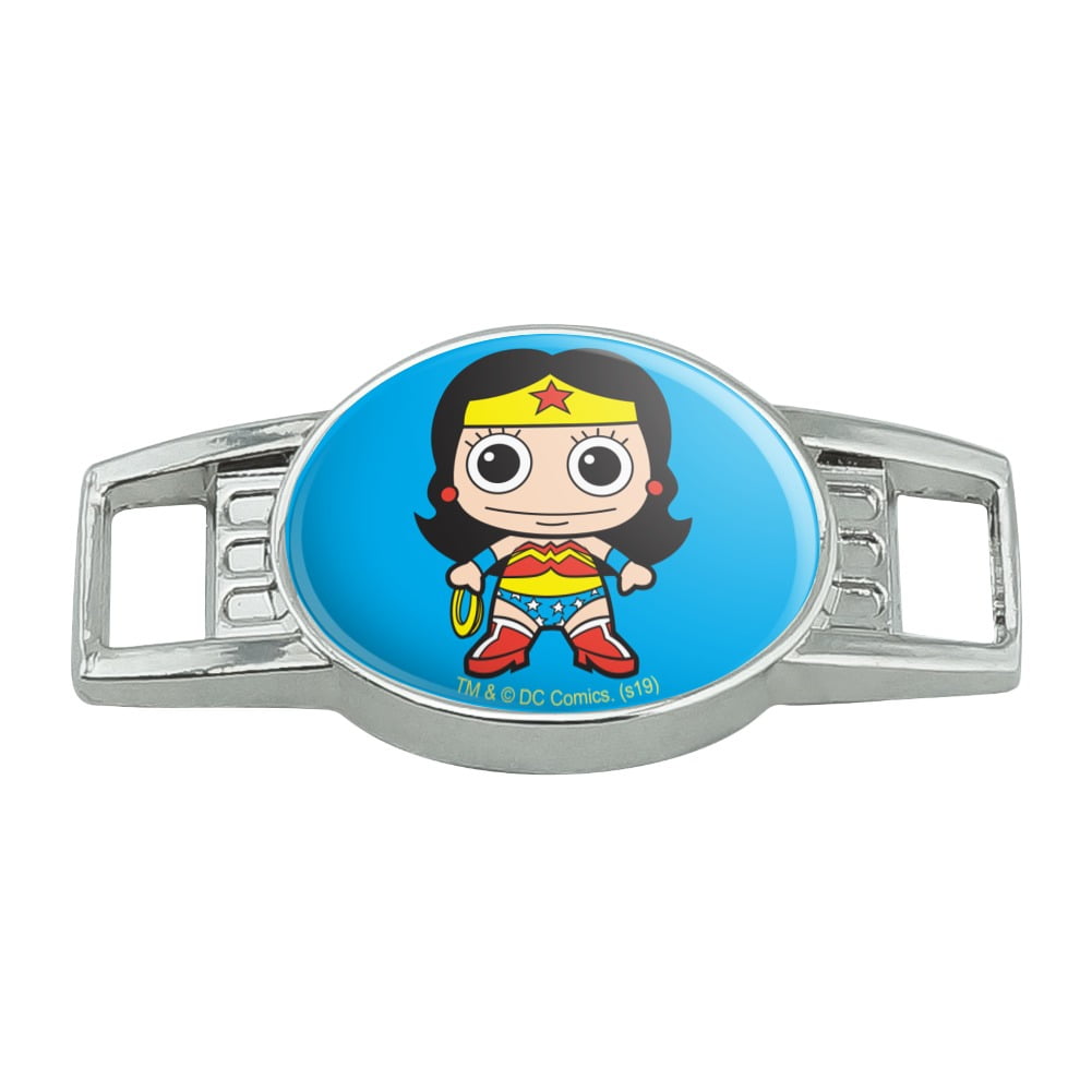 Wonder Woman Cute Chibi Shoe Shoelace Shoe Lace Tag Runner Gym Charm ...