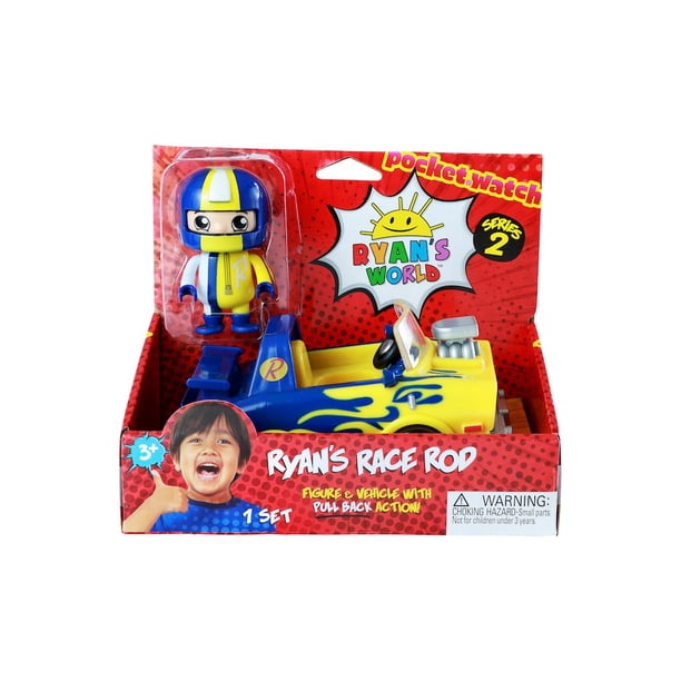 Ryan's World Race Rod - Vehicle with Figure - Walmart.com - Walmart.com