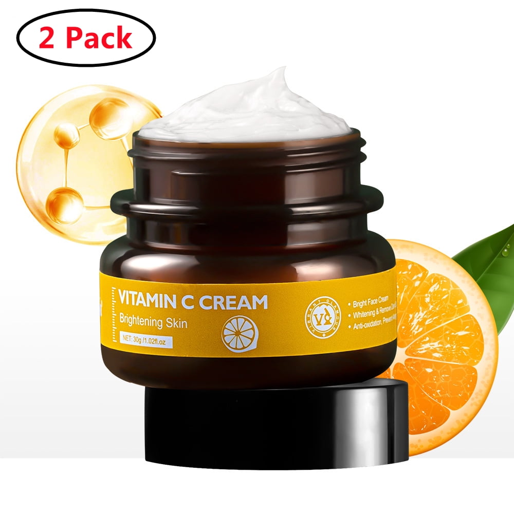 2 Pack Vitamin C Intense Face Cream – Brightening and Hydrating Facial ...