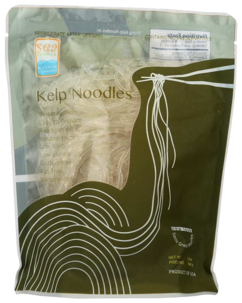 Sea Tangle Noodle Company Sea Tangle Kelp Fideos (12X12 OZ) | Walmart ...