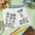 1 Sheet Plastic Stamps for DIY Scrapbooking Album Decorative Cards ...