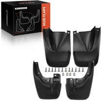A-Premium Set of 4PCS Mud Flaps Splash Guards Mudflaps Mudguards with ...