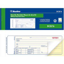 Blueline BLIDCB76 Receipt Book - Walmart.ca