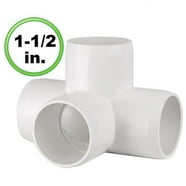 5 way X -2" - Furniture Grade PVC Fitting - Walmart.com
