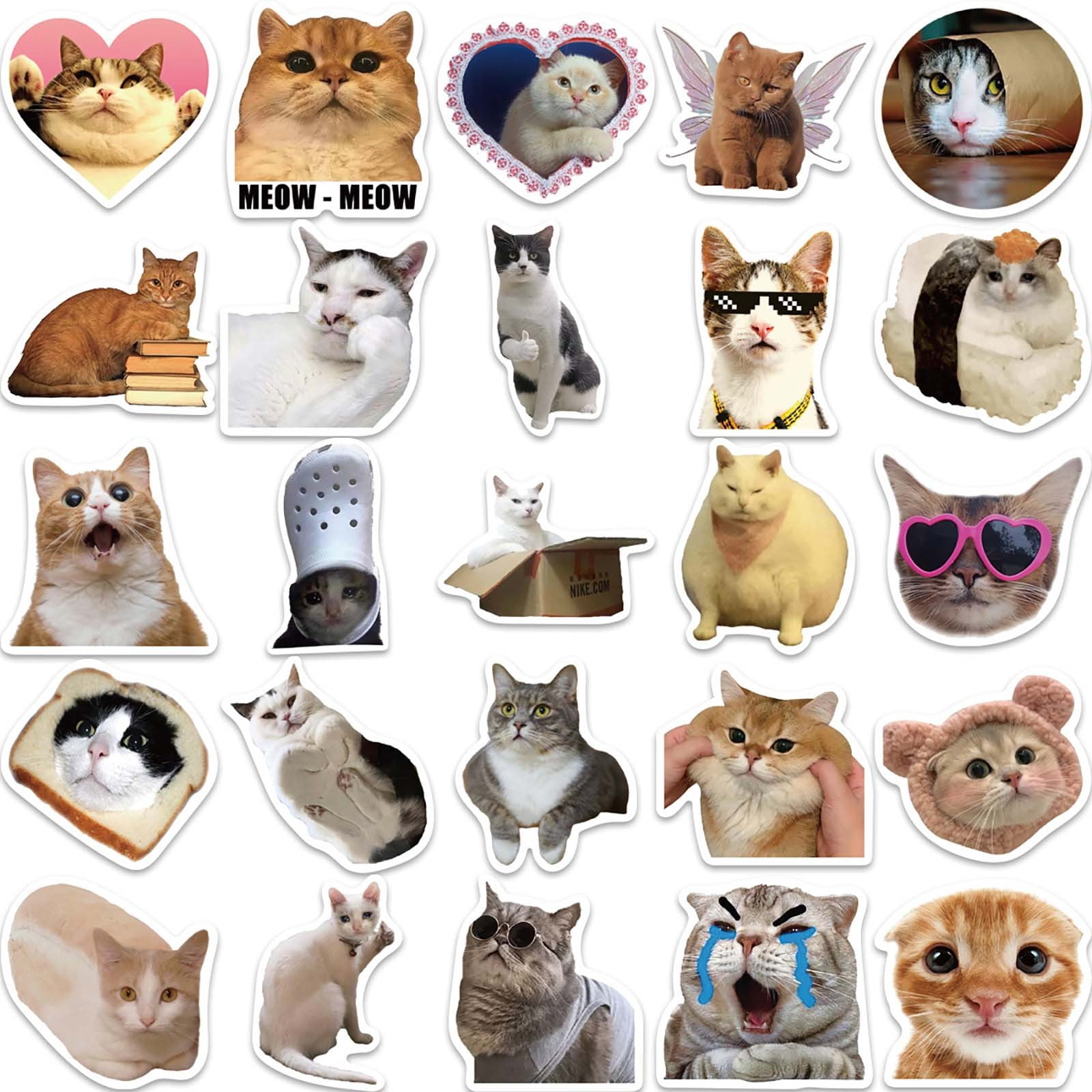 Click here for Yangzheee Cute Cat Stickers For Decorating Luggage... prices