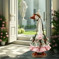 Lunxisen 3 Pcs Rose Porch Goose Outfits Cute and Fun Porch Goose ...