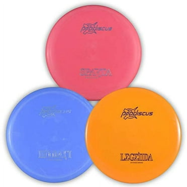 Emsco Group 53155 PDGA-Approved Disc Golf 3-Disc Set and Disc Golf Goal ...