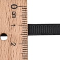 1Roll Grosgrain Ribbon Black 1/4 inch(6mm) about 100yards/roll(91.44m ...