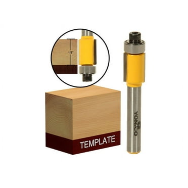 Yonico Medium Lock Miter Router Bit - 45° - 3/4" Stock - 1/4" Shank ...