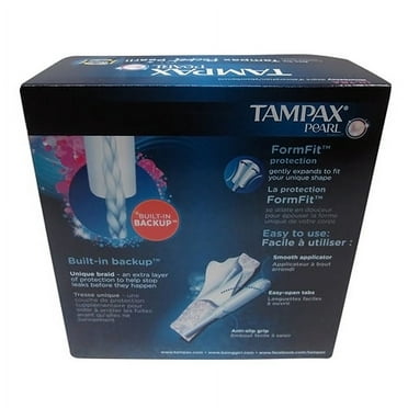 Tampax Tpx Prl Reg 54ct Bns Lnr - Walmart.com