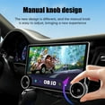 Universal Dual Physical Display Knobs CarPlay/Android Auto Autoradio ...