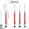 Deep Hole Long Nib Marker Pen 20mm Extra Reach Metal Marking - Walmart.com