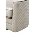 Emerald Home Roe Tan Accent Chair with Diamond Quilted Upholstery And ...