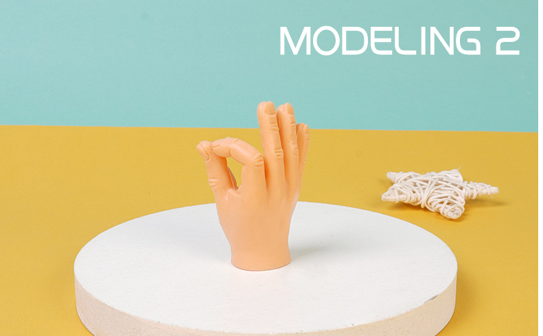 COUTEXYI Hand Finger Puppets, Soft Realistic Feeling Plastic Funny ...