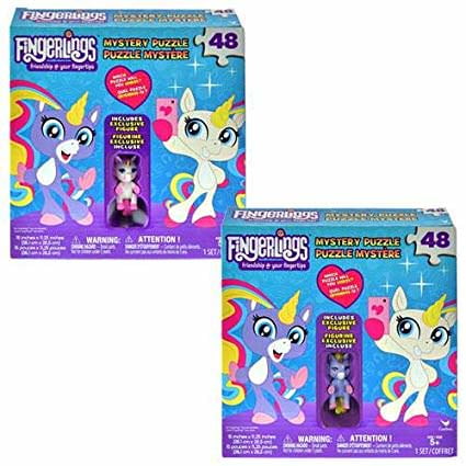 Fingerlings Unicorn Surprise 48 Piece Puzzle Box with Figure | Walmart ...
