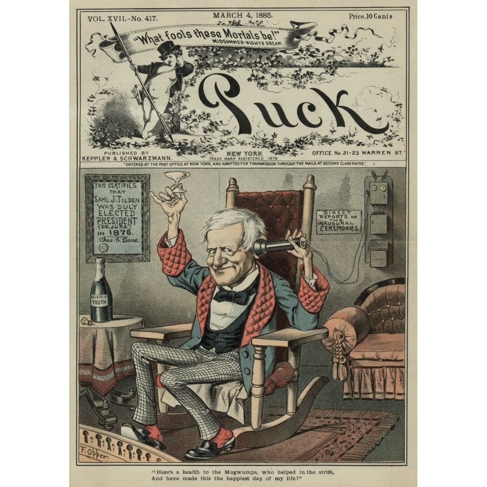 Front Page Of Puck History (24 x 36) - Walmart.com - Walmart.com