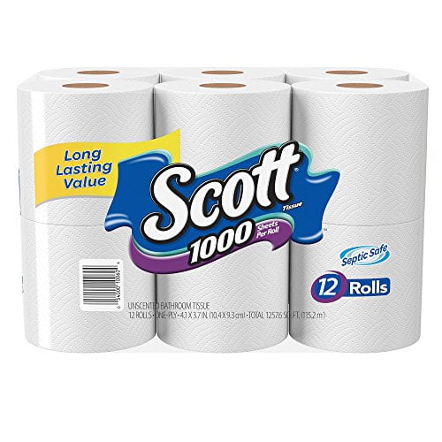 Click here for Scott 1000 Bathroom Tissue  12 Count prices
