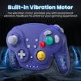 Luxmo 2.4 GHz Wireless Controller for Gamecube Console , Switch, PC, MacOS, RetroPie, Raspberry ...