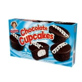 Little Debbie Cream Filled Chocolate Cupcakes with Fudge Swirl, Dessert ...