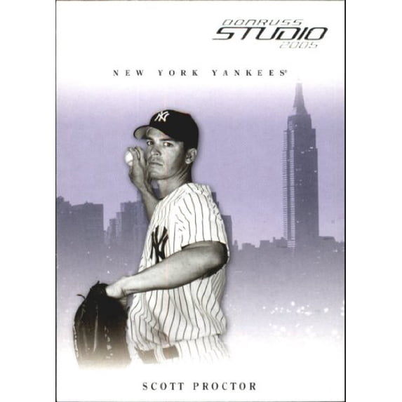 2005 Studio #198 Scott Proctor MLB Baseball Trading Card - Walmart.com