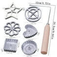 Achappam Mold with Handle Rosette Maker Rosette Cookie Bunuelos Tool ...