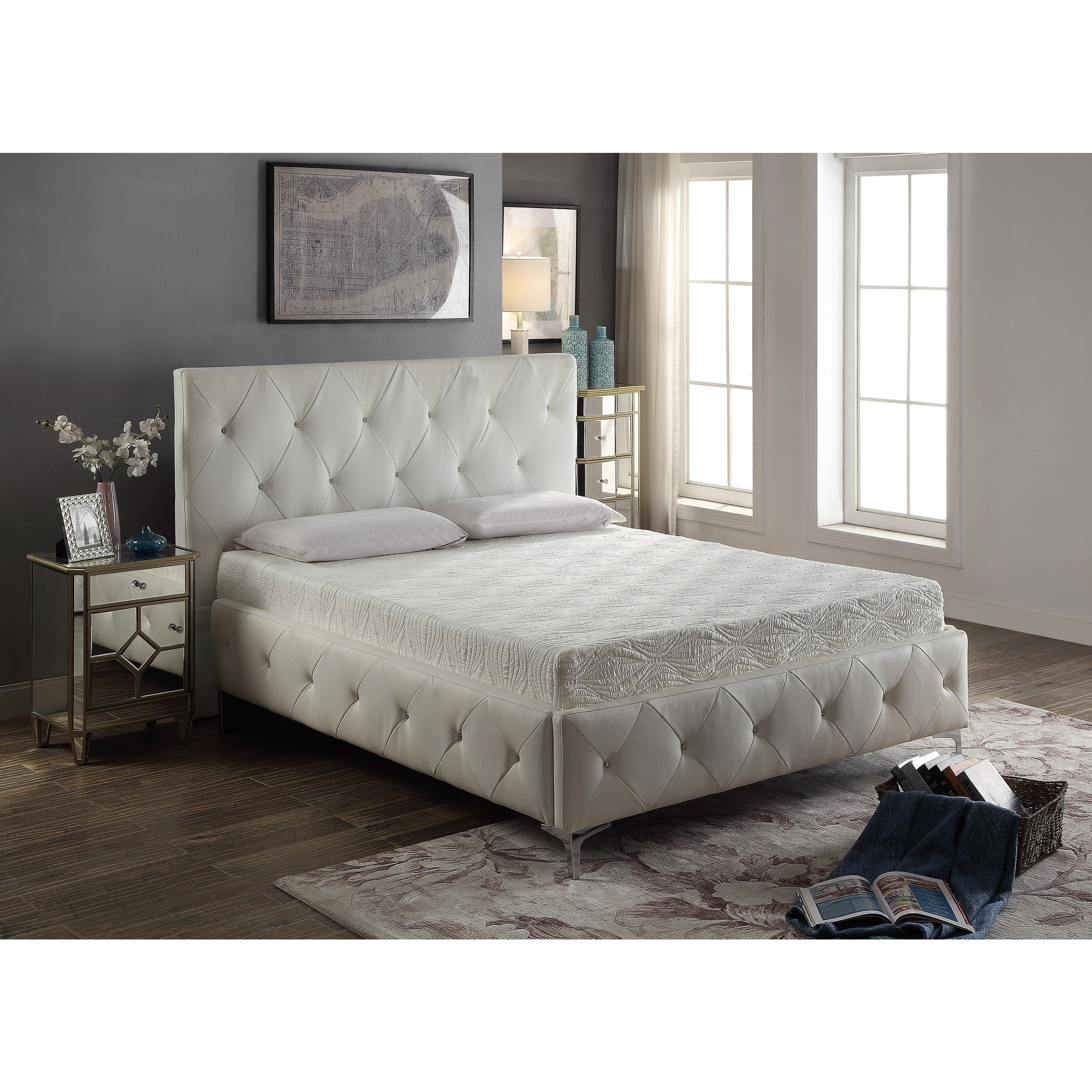 AC Pacific 8-inch Gel Memory Foam Mattress - Walmart.com