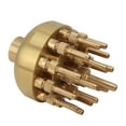 Fountain Nozzle Brass 3 Layers Adjustable Water Fountain Nozzle Spray ...