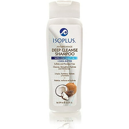 Isoplus Deep Cleanse Shampoo With Coconut Oil Shea Butter 13.5 Oz ...