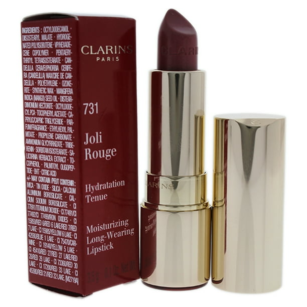 Lápiz labial satinado Joli Rouge - 731 Rose Berry de Clarins para ...