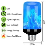 Adofi Upgraded LED Flame Light Bulbs, Flickering Light Bulbs with ...
