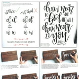 Craft County Simple Hand Lettering Books – Calligraphy Learning Books ...
