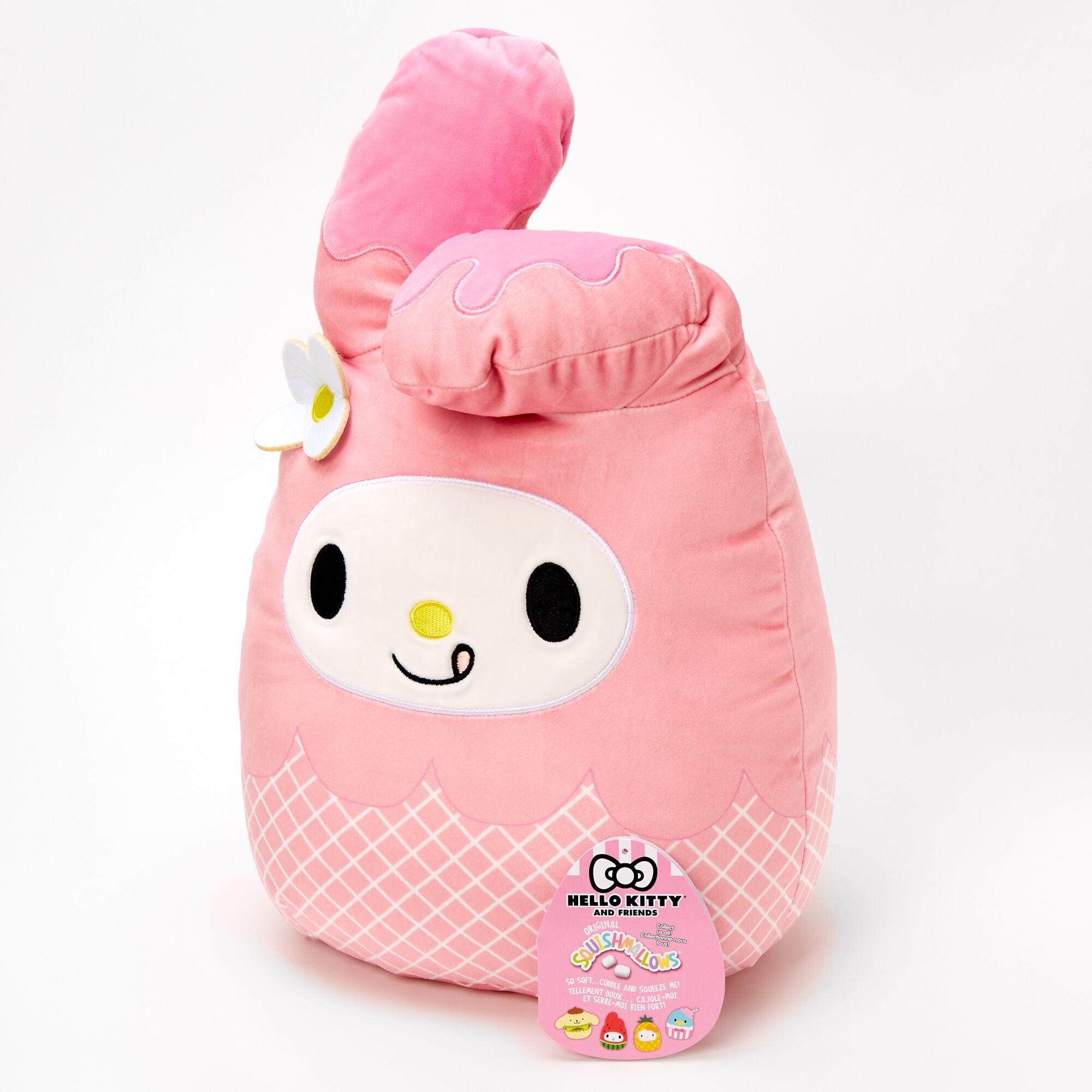 Squishmallows Official Kellytoy Plush 8" My Melody Ice cream - Ultrasoft Plush Toy - Walmart.com