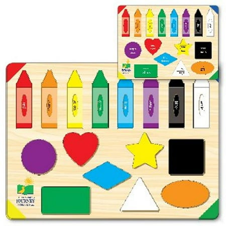 The Learning Journey 501825 Lift & Learn Colors & Shapes Puzzle ...