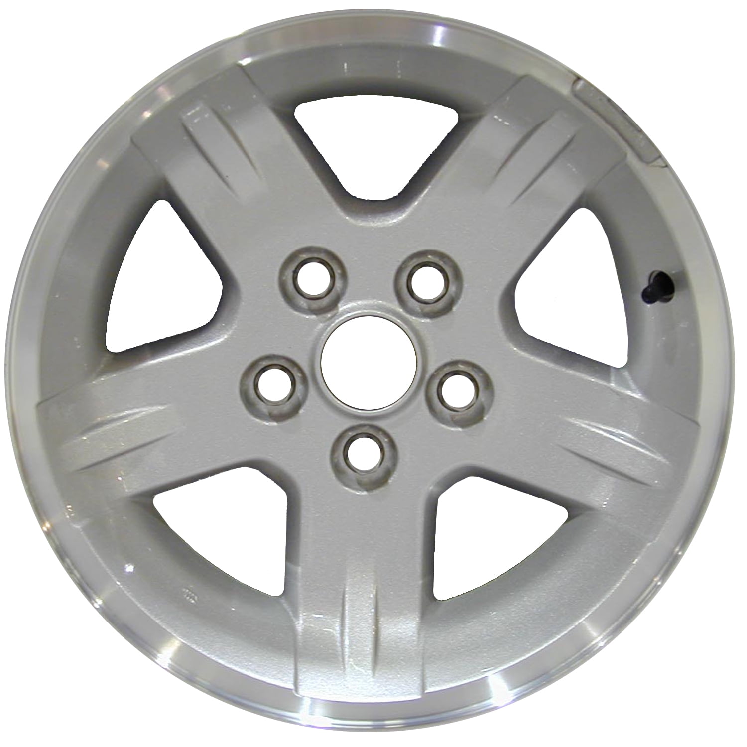 15 X 8 Reconditioned OEM Aluminum Alloy Wheel, Machined Lip W/Silver ...