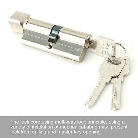 Fosa 70mm Aluminium Alloy Security Home Door Lock Cylinder with 3 Keys ...