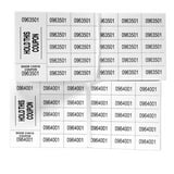 Auction Tickets - 1000 Sheets - Assorted Colors (White) - Walmart.com