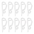 10-Pack Outdoor Light Clips – Plastic Gutter Hooks for Holiday String ...
