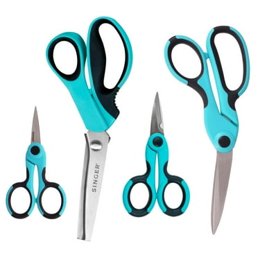 SINGER ProSeries Craft, Sewing & Fabric Scissors Set for Adults, Heavy ...